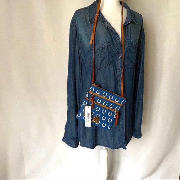 Dooney & Bourke | Bags | Dooney Bourke Crossbody Colts Purse Nwt 38 ...